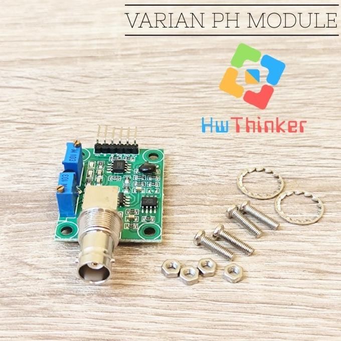 Jual MODUL ANALOG LIQUID PH METER SENSOR BOARD PH4502C PH-4502C FOR ...