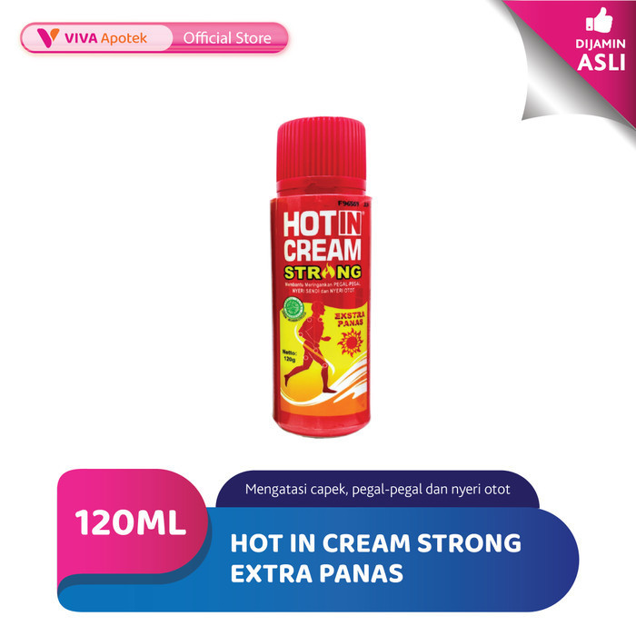 Jual Hot In Cream Strong Extra Panas Botol Mengatasi Nyeri Otot (120 ml ...