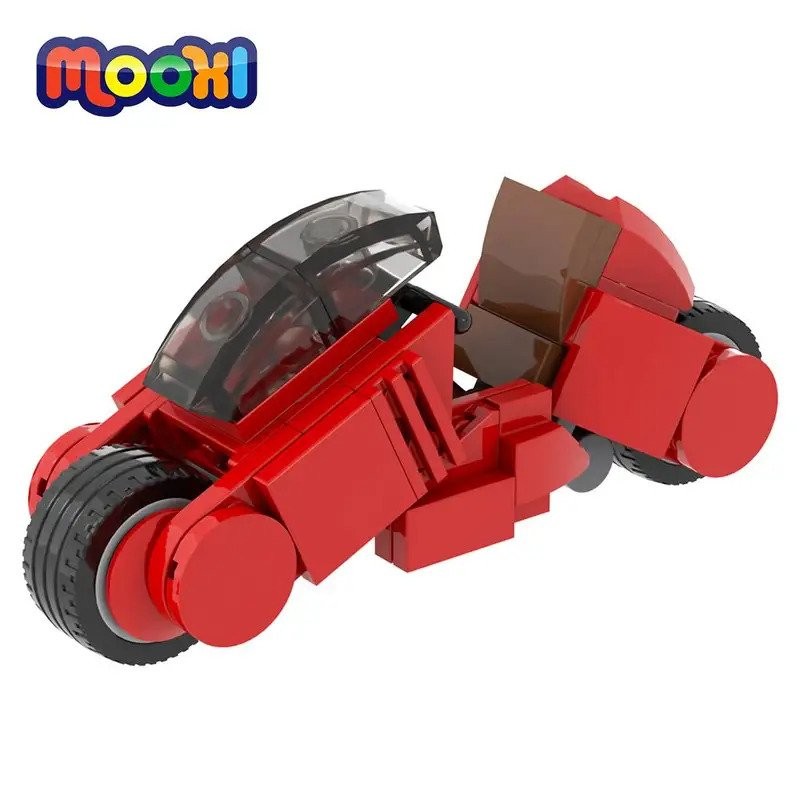 Jual MOOXI Kaneda's Bike Model Technology MOC Bricks DIY Building ...