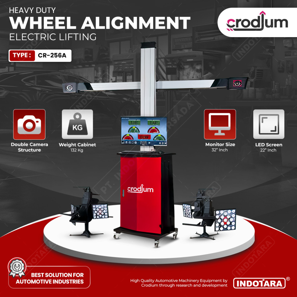 Jual Spooring Mobil / Wheel Alignment CR-256A CRODIUM | Shopee Indonesia