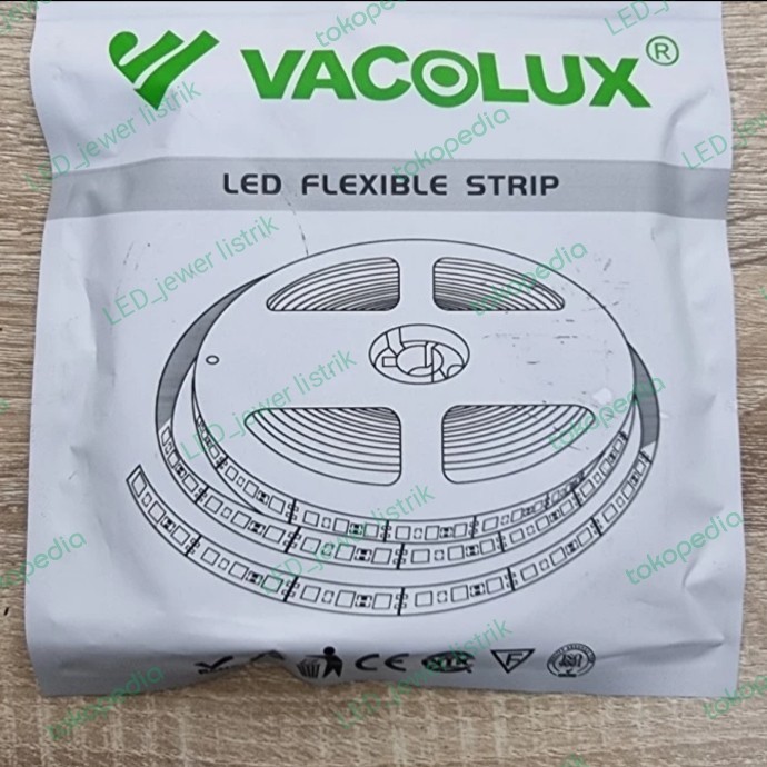 Jual Lampu Led Strip Vacolux 2835 12V 240 Mata Lampu 240 Led Strip 5M ...