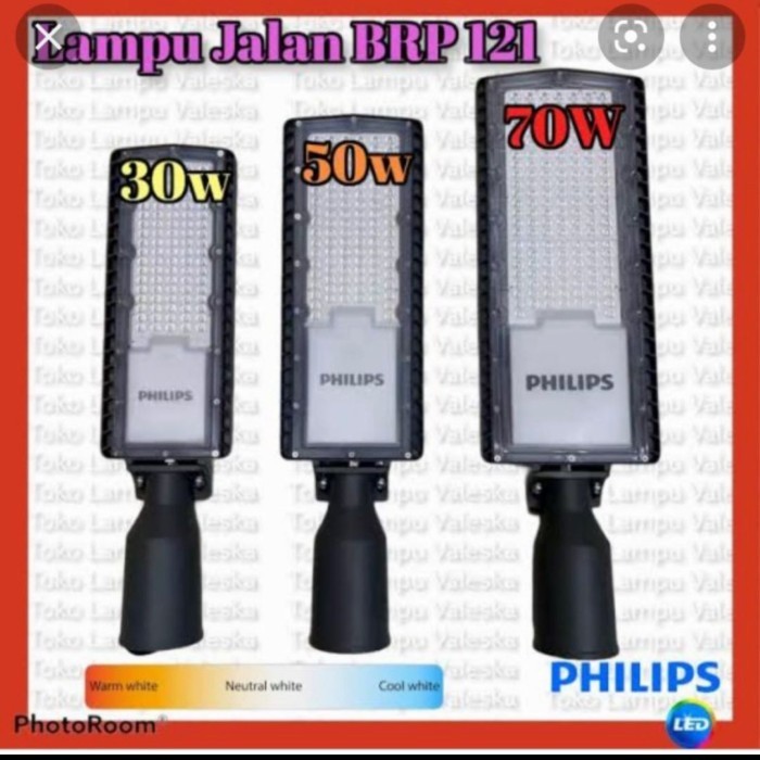 Jual Lampu Jalan Philips Brp052 40W 40 Watt Pju Led Philips 40W Brp 052 ...
