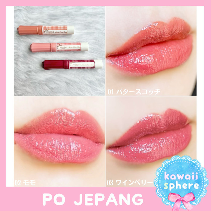 Jual Canmake Muchi Puru Lip Tint PO Jepang | Shopee Indonesia