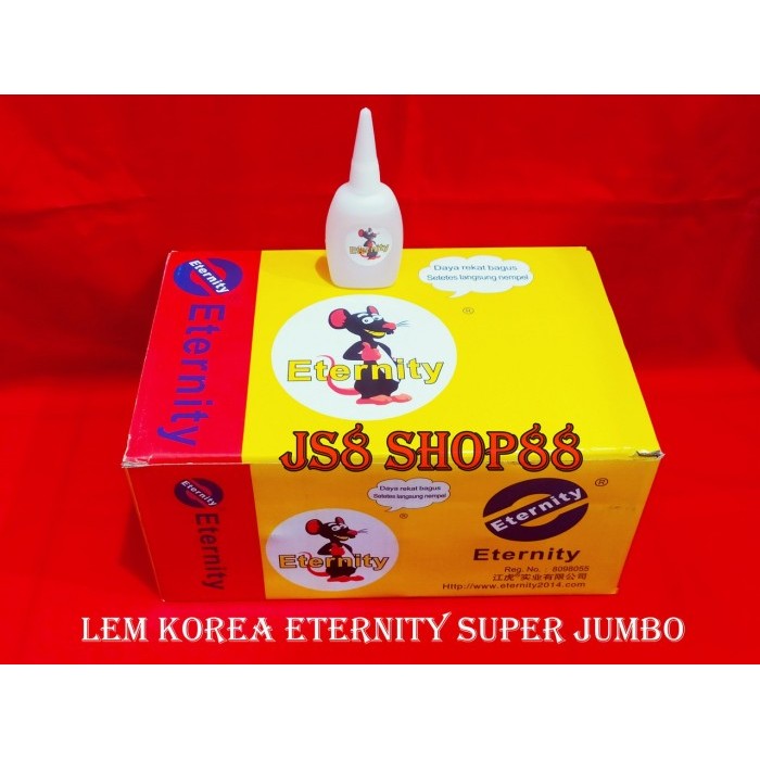 Jual 20 PCS LEM KOREA ETERNITY SUPER JUMBO GAMBAR TIKUS LEM SETAN LEM ...