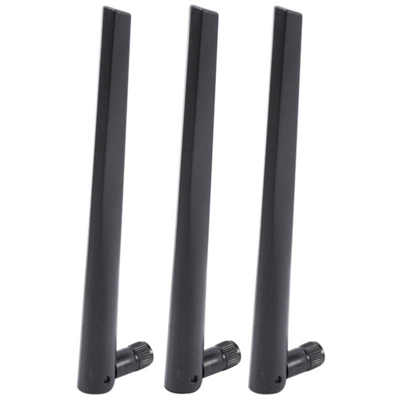 Jual Sale 3 PCS New Metal WiFi Antenna of RP-SMA Interface with 5DBi 2 ...