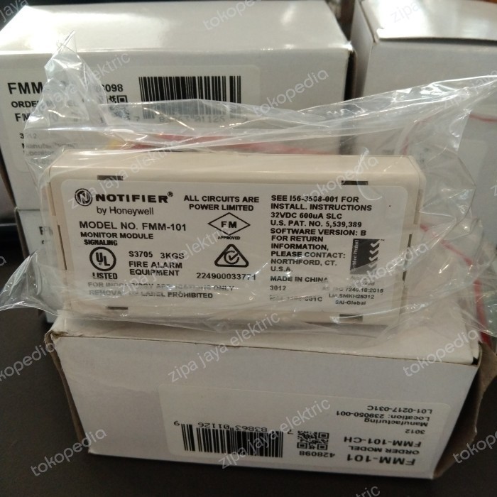 Jual MINI MONITOR MODULE NOTIFIER FMM-101 FMM101 NOTIFIER | Shopee ...