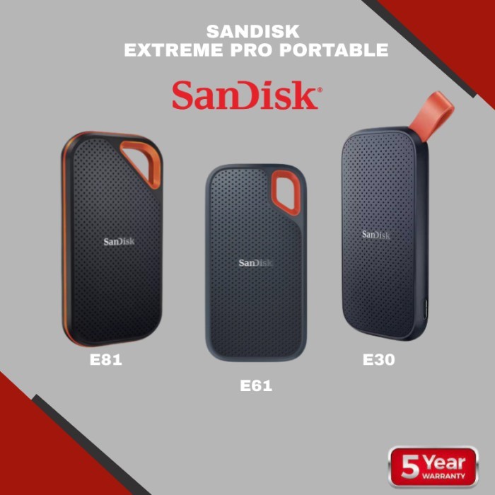 Jual NEW SanDisk Extreme SSD Portable V2 2TB 1TB 500GB SSD External Hardisk | Shopee Indonesia