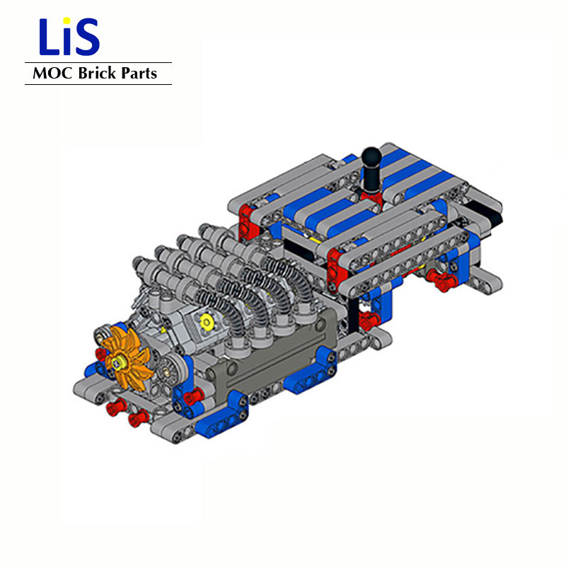 Jual MUSK NEW 8 Cylinder Engine Gearbox Sequential Gearbox with V8 ...