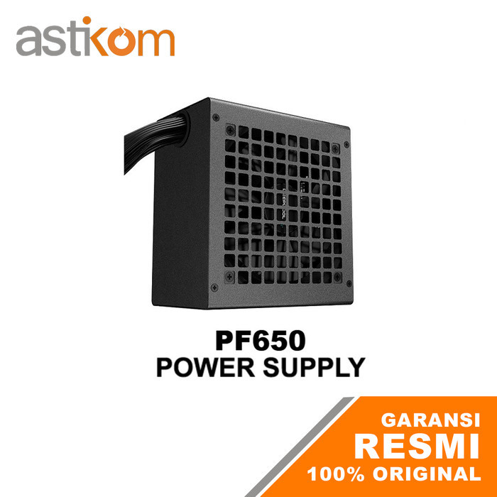 Jual Power Supply Psu Deepcool Pf650 80Plus White 650W 80+ White Flat ...