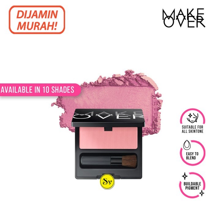 Jual Make Over Blush On Single | Shopee Indonesia
