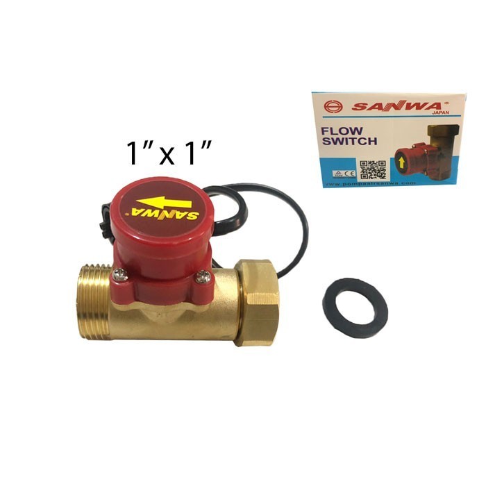 Jual Flow Switch Water Pump Sanwa 1X1 / Otomatis Pompa Air Pendorong 1"X1" | Shopee Indonesia