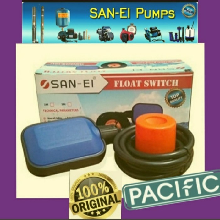 Jual Float Switch San Ei 2M Otomatis Pompa Celup Pelampung Air Radar ...
