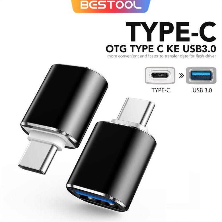 Jual BESTOOL OTG Connector TYPE C TO USB 3.0 Adapter Converter Fast ...