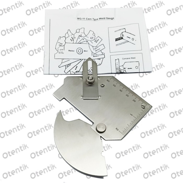 Jual Bagus Welding Gauge Wgu7M / Mg 8 - Alat Pengukur Fillet Hasil Las / Wgu 7M | Shopee Indonesia