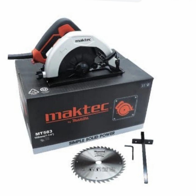 Jual Maktec Mt 583/Mesin Circularsaw Maktec Mt 583 Mesin Sirkel | Shopee Indonesia