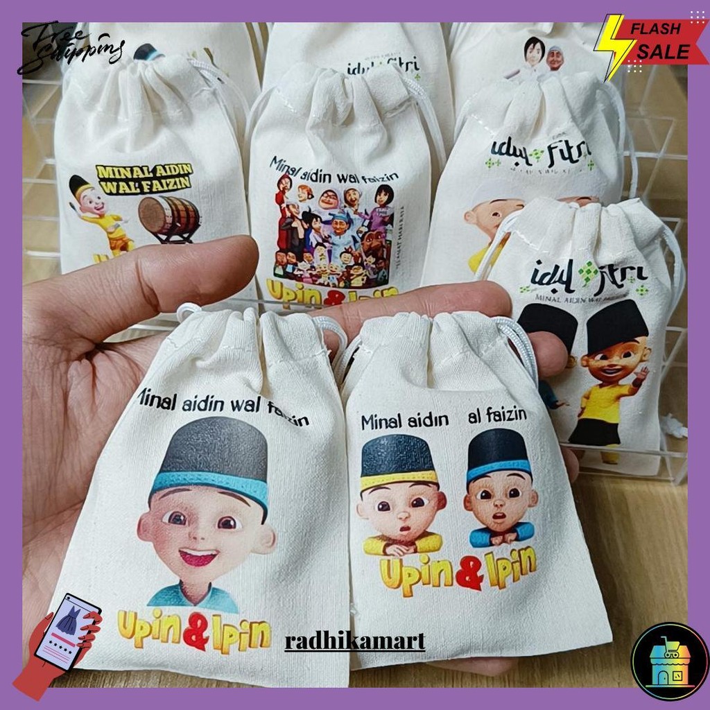 Jual Amplop Lebaran Lucu 2025 Pouch Dompet Mini Unik Anak Idul Fitri ...