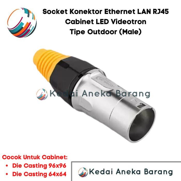 Jual Socket Soket Konektor Outdoor Ethernet LAN Cabinet Kabinet ...
