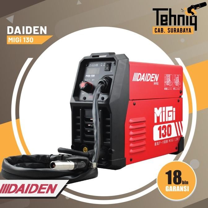 Jual Mesin Las / Trafo Las Listrik MIG DAIDEN MIGI 130 2T 4T Welding ...