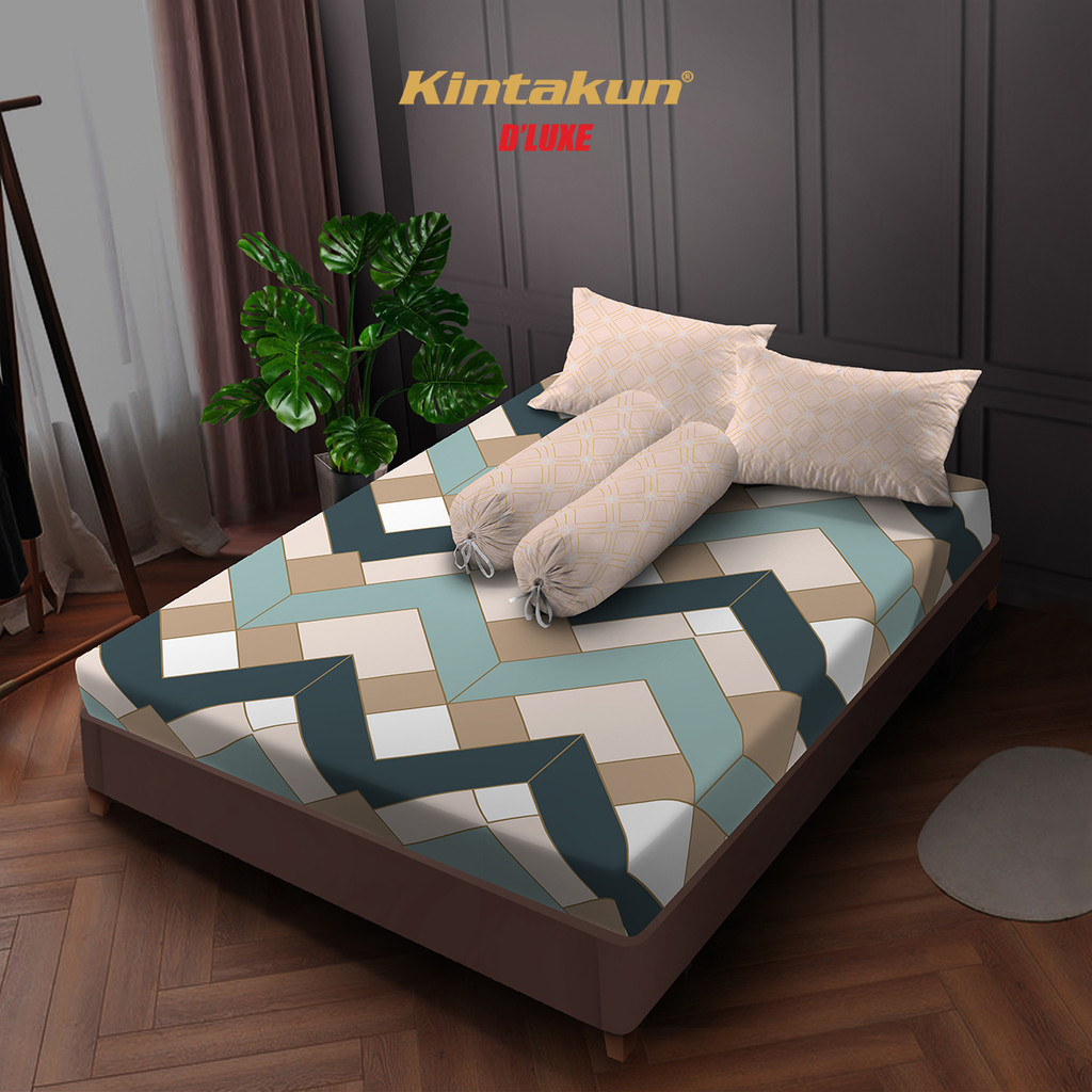 Jual Sprei Set Kintakun Dluxe King Size Amerta 180 x 200 Motif ...