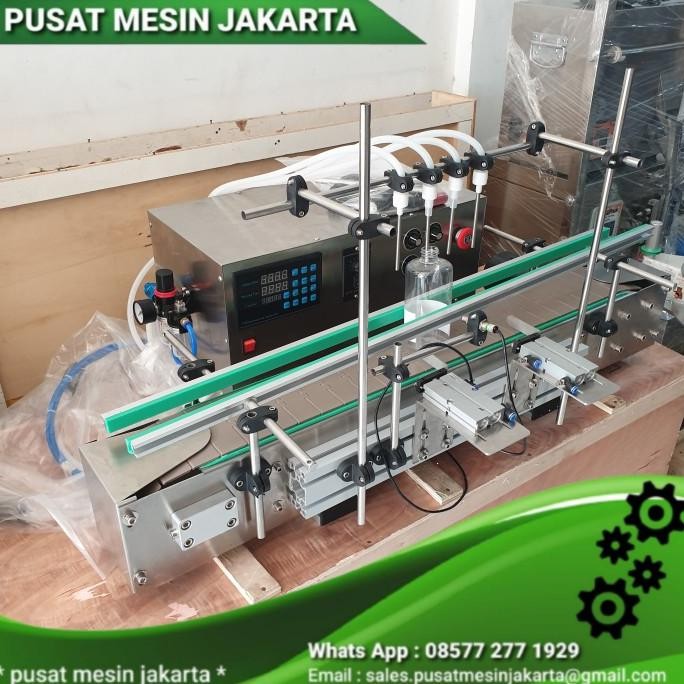 Jual MESIN FILLING PENGISI CAIRAN LIQUID 4 NOZZLE ORIGINAL DAN TERPERCAYA | Shopee Indonesia