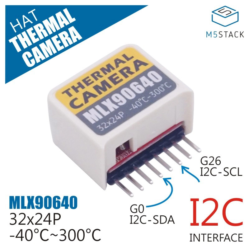 Jual ALKHZABAN M5Stack Official M5StickC Thermal Camera Hat(MLX90640 ...