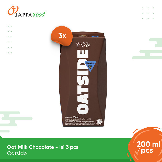 Jual Oatside Oat Milk Chocolate Mini Straw 200ml - Isi 3 pcs | Shopee Indonesia