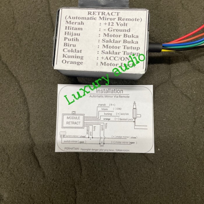 Jual Modul Auto Retract Spion Mobil Pembuka Spion Otomatis | Shopee ...