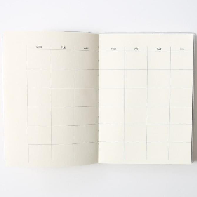 Jual MUJI Free Schedule Note / planner notebook / note book / agenda ...