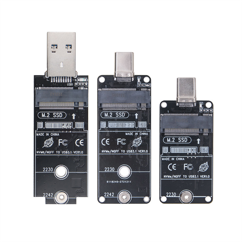 Jual LAGI BERJUANG M.2 SSD Adapter Dual Protocol RTL9210B Chip 10Gbps USB 3.2 GEN2 USB-A / Type ...