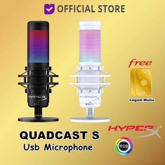 Jual Sale Hyperx Quadcast S Rgb Usb Condenser Microphone Quadcast'S ...