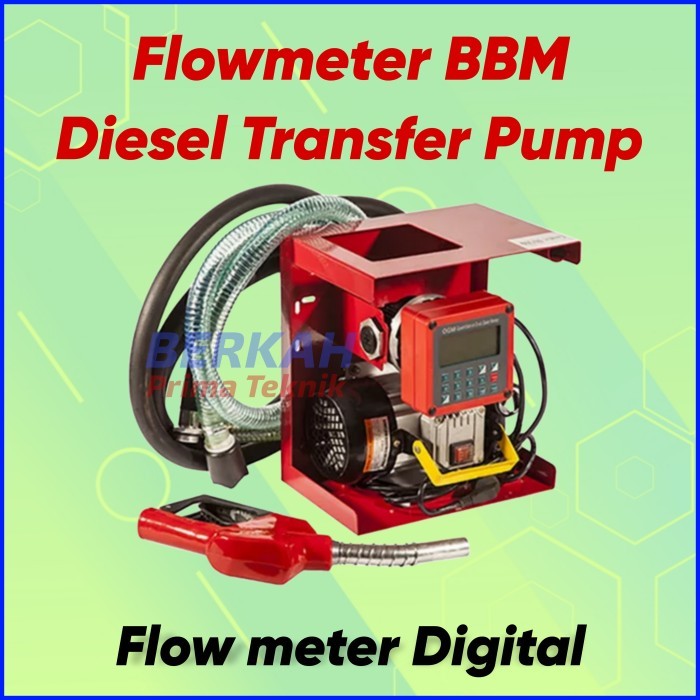 Jual Baru Pompa Transfer Bbm Minyak Solar Premium Air Dengan Digital ...