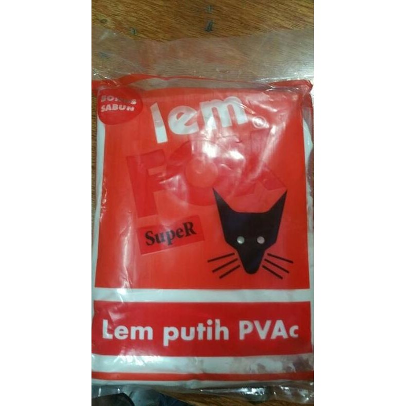 Jual LEM FOX PUTIH REFILL 700GR | Shopee Indonesia
