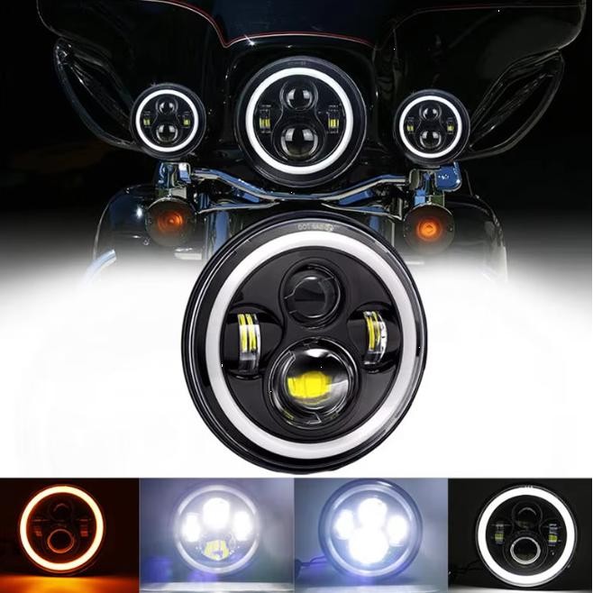 Jual Original Lampu Daymaker 7 Inch Led Headlight Waterproof Motor ...