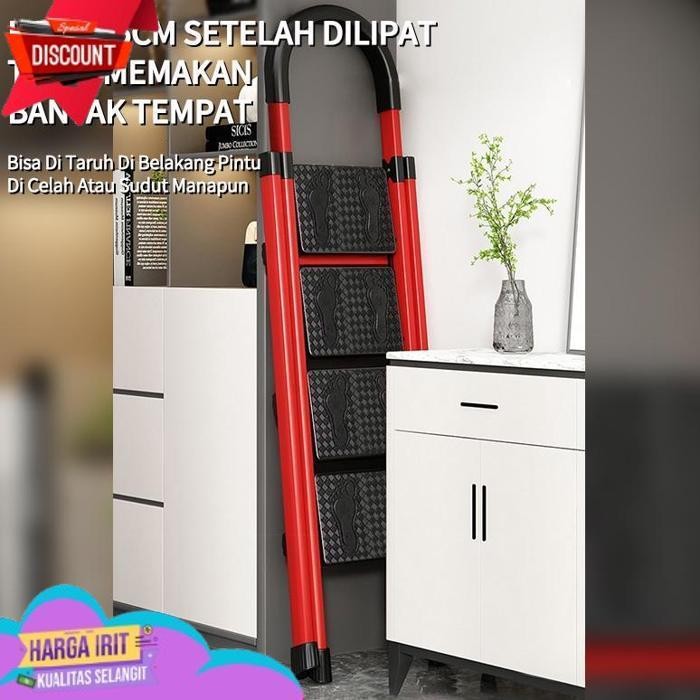 Jual PROMO TANGGA 3/4/ STEP RUMAH LIPAT TANGGA BESI LIPAT HOUSEHOLD ...