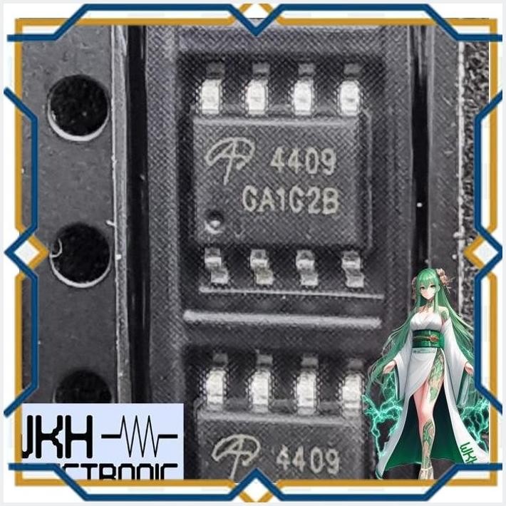 Jual [WKH] ORIGINAL AO4409 AO4409A AO 4409 4409A SOP8 MOSFET P-CH 30V 15A | Shopee Indonesia