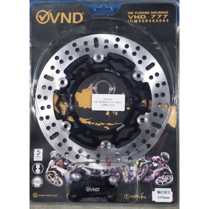 Jual Disc Brake Piringan Cakram Rem Depan Front VND 260 MM N Max NMax ...