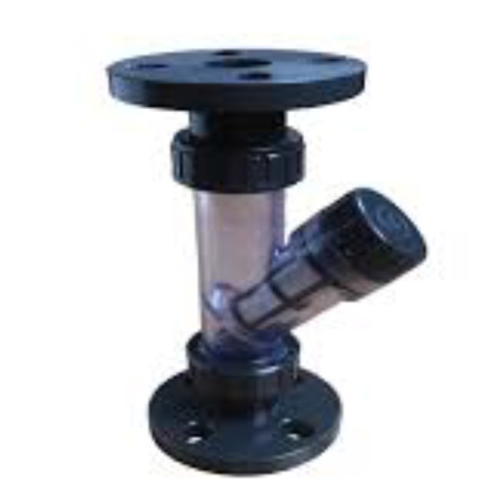 Jual Flange Y Strainer Clear Double Union PVC 1/2 inch Fitting PVC Pipa ...