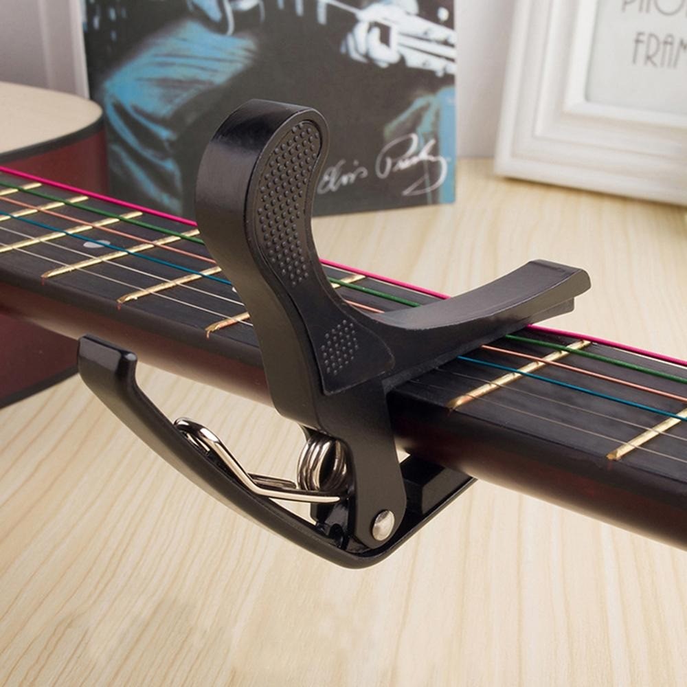 Jual Capo Gitar Guitar Tuning Clamp Simple Design Plastic | Shopee ...