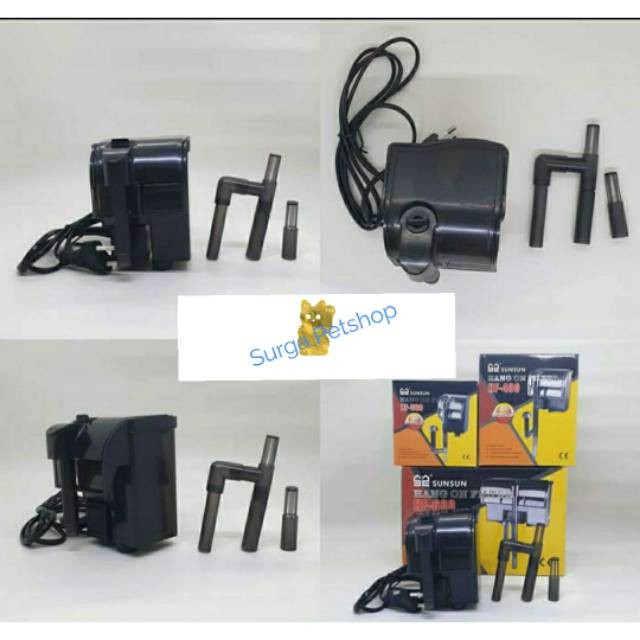 Jual Filter gantung aquarium SUNSUN Hang On Filter HF 400 . Filter ...