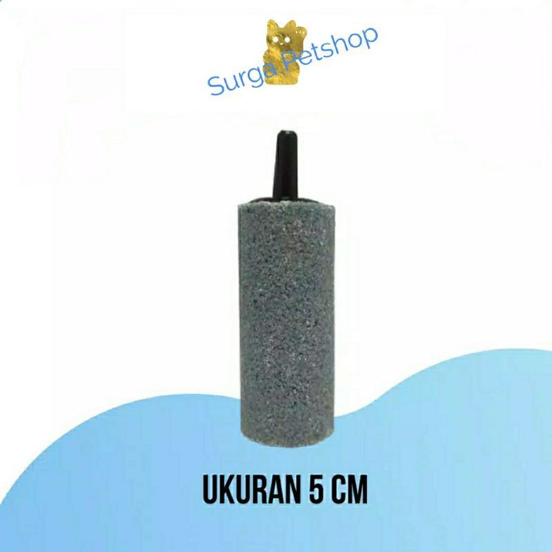 Jual Batu Gelembung Udara Aerator Airstone 5 cm air stone tabung ...
