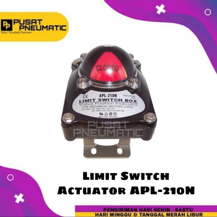 Jual APL-210N LIMIT SWITCH BOX ACTUATOR VALVE POSITIONER INDICATOR ...