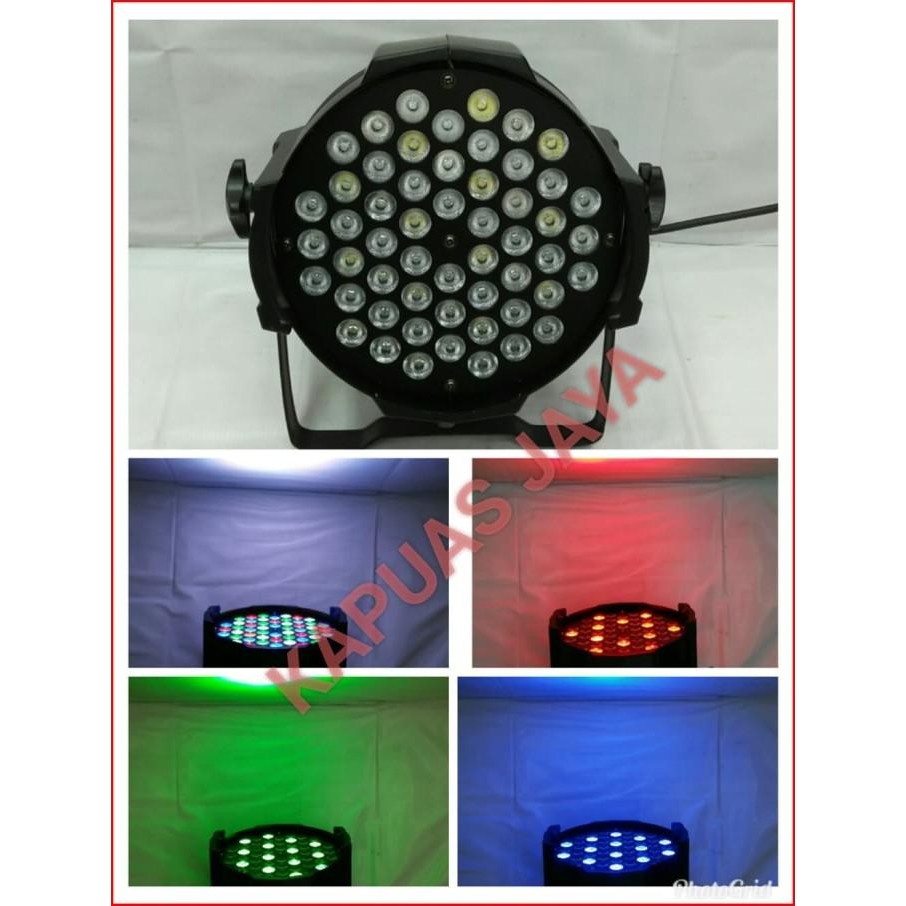 Jual Lampu Lighting Parled 54X3Watt Murni Rgbw Kode 8630 | Shopee Indonesia