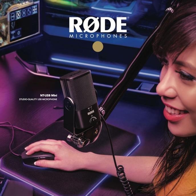 Jual Mic Rode Nt-Usb Mini Microphone Condenser Directional Cardioid Ori ...