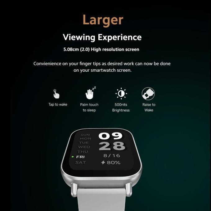 Jual Xiaomi Redmi Smart Watch 5 Active Ultra Large 2.0 Lcd Display Garansi Resmi | Shopee Indonesia