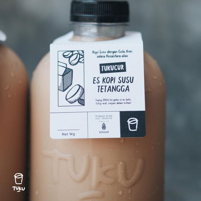 Jual TUKU - TUKUCUR KOPI SUSU TETANGGA 1 LITER - 2LT | Shopee Indonesia