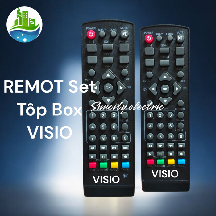 Jual REMOTE REMOT STB VISIO SET TOP BOX LANGSUNG BISA DIGUNAKAN ...