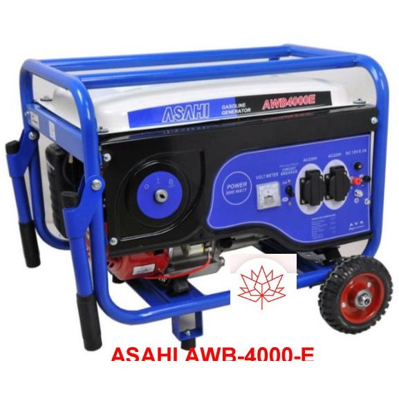 Jual Genset 3Kw Tipe Awb 4000E Avr Asahi ( Starter) | Shopee Indonesia