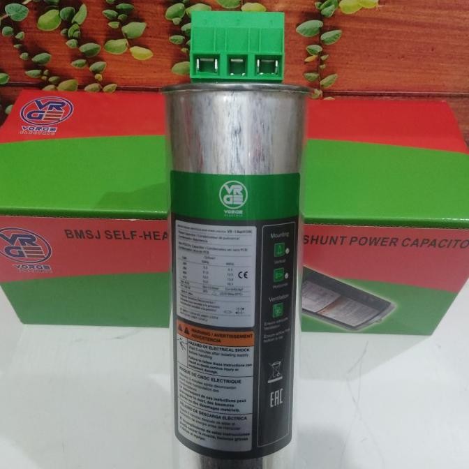Jual Promo Capacitor Bank VORGE 5Kvar Kapasitor VORGE 5 Kvar 415V 415 Volt garansi 2 tahun COD ...