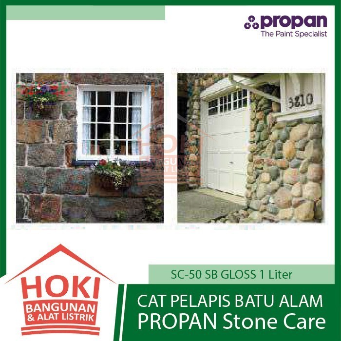 Jual Cat Pelapis Batu Alam Propan Stone Care Gloss Sc 50 Sb 1L - Stone ...