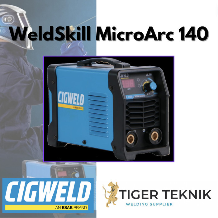 Jual Mesin Las Inverter MMA / ARC / SMAW ESAB Cweld Weldskill 140 Amp ...